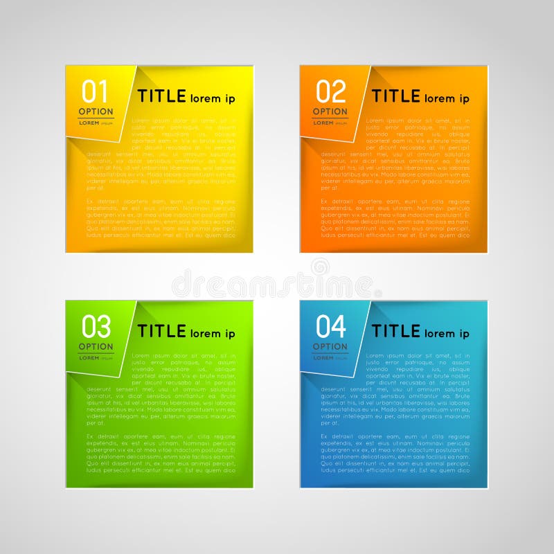 Infographic mesh banners stock vector. Illustration of concept - 39032967