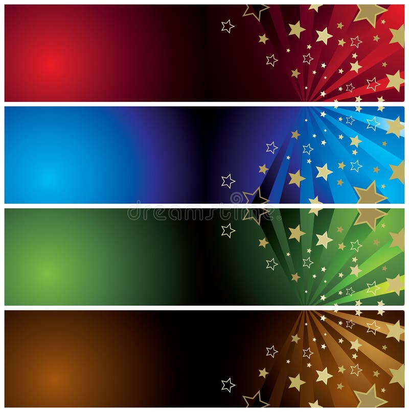 Banners, headers stock vector. Illustration of colors - 15803065