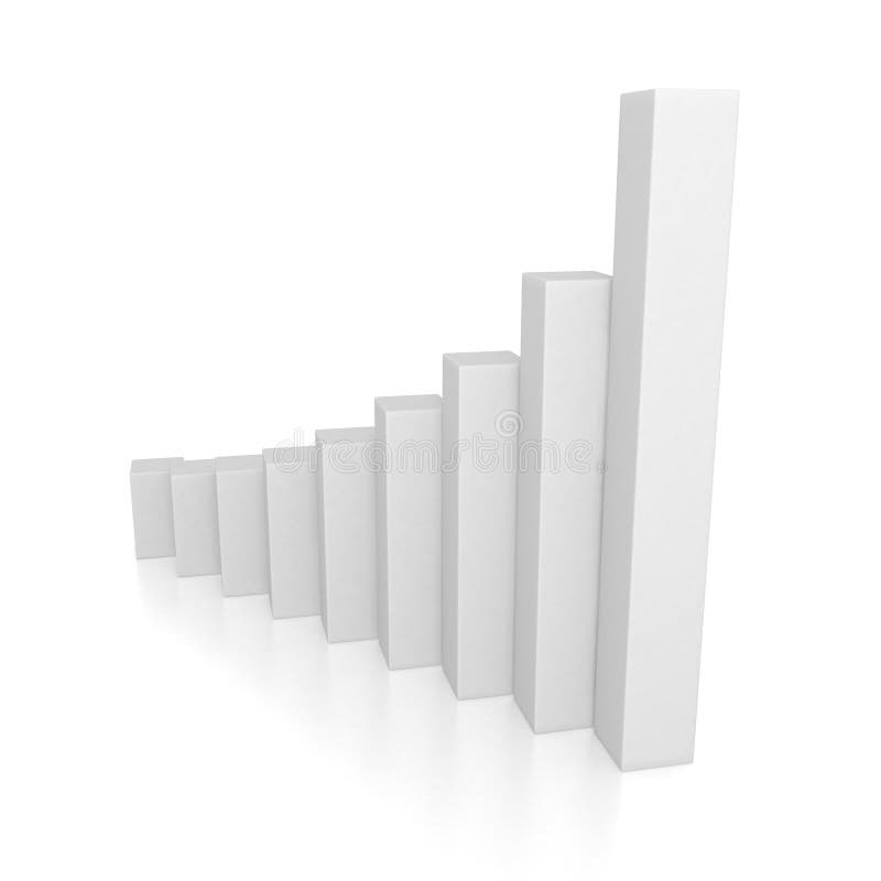 Abstract Bar Chart. Infographics Design Template Stock Illustration ...