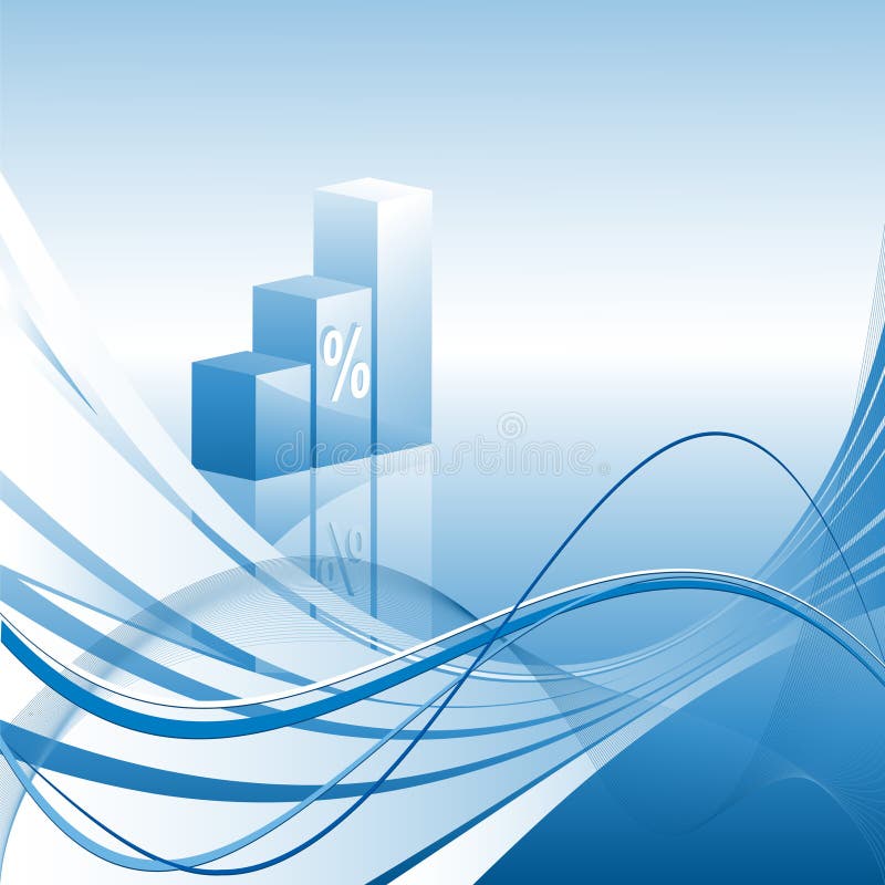 Abstract bar graphs stock vector. Illustration of financial - 9639153