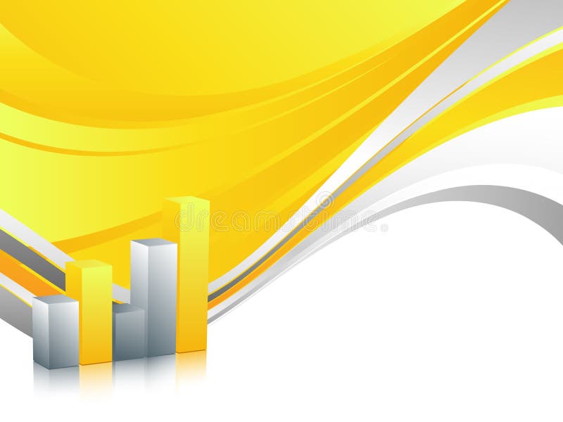 Abstract bar graphs stock vector. Illustration of colorful - 12556510