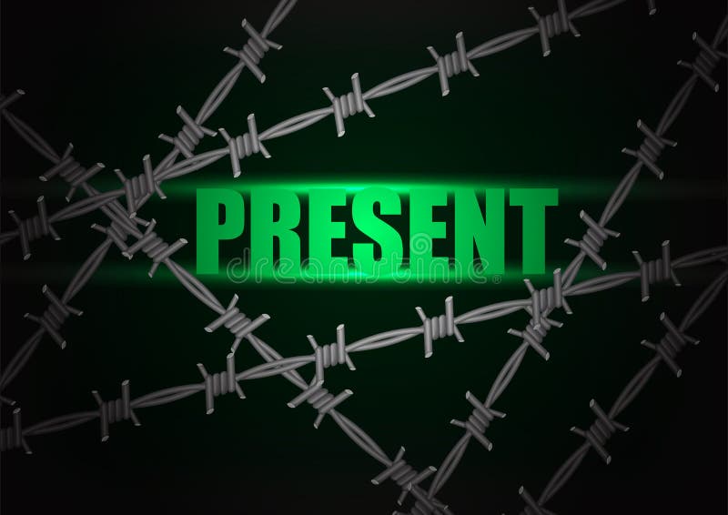 Abstract barbed wire stock vector. Illustration of barbwire - 56334335