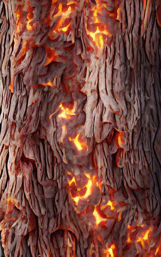 Abstract Bark Tree Background. Bark of Pine, Spruce, Oak. Raster Bitmap ...