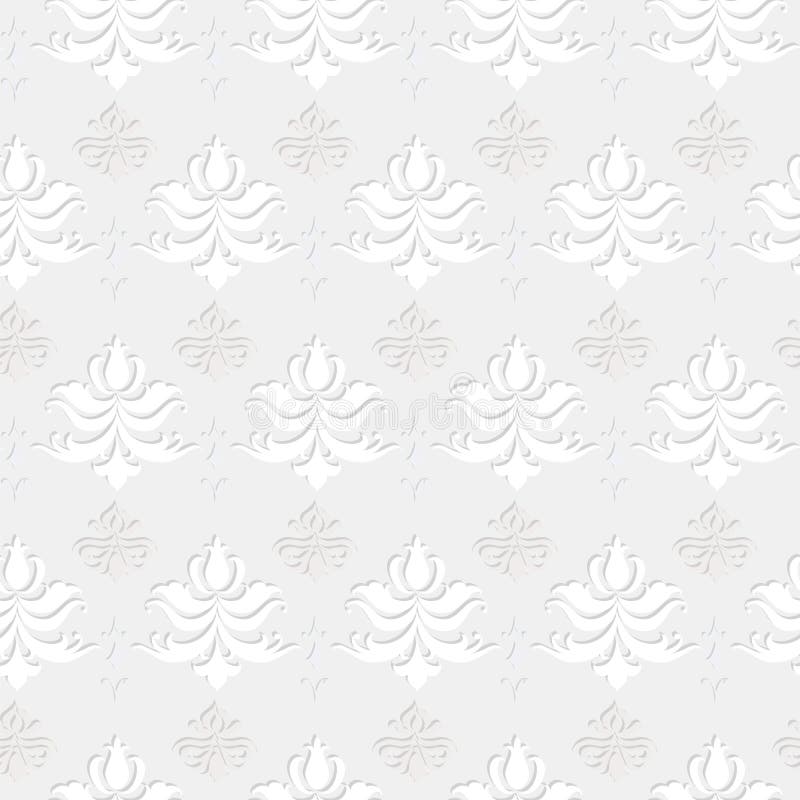 Rococo pattern stock vector. Illustration of seamless - 37696532