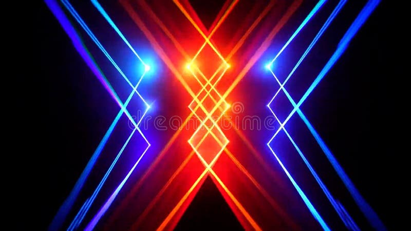 Abstract Beam Light Stock Image Black Background Stock Image - Image of ...