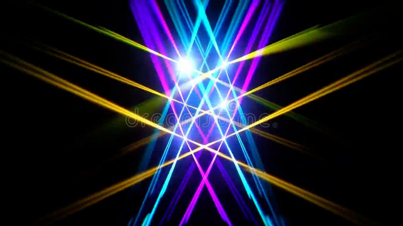 Abstract Beam Light Stock Image Black Background Stock Image - Image of ...