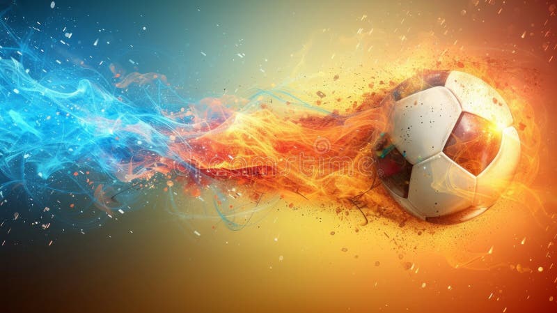 Abstract Beautiful Background for Soccer Championship Advertising ...