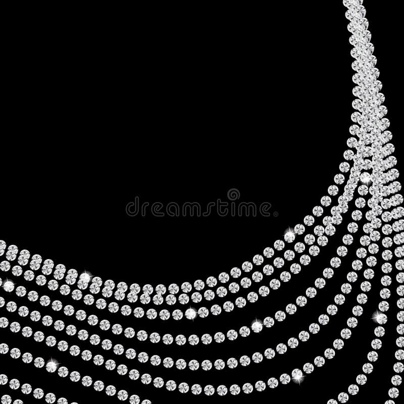 Abstract Beautiful Black Diamond Background Vector Stock Vector ...