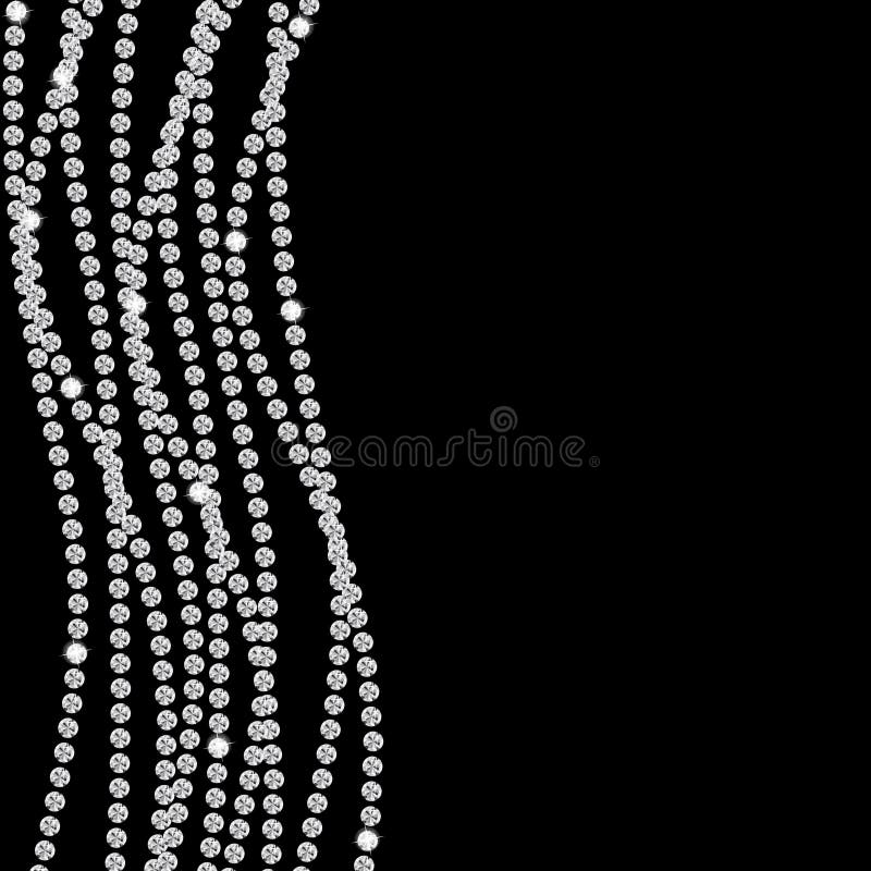 Abstract Beautiful Black Diamond Background Vector Stock Vector ...