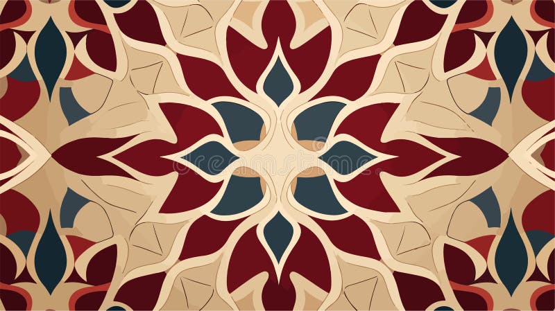 Abstract Beautiful Colored Vector Arabesque Patterns. Seamless ...