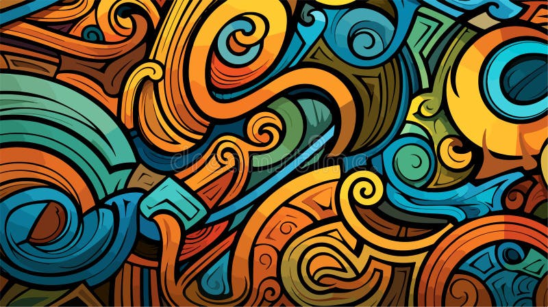 Abstract Beautiful Colored Celtic Vector Patterns. Seamless Celtic Knot ...