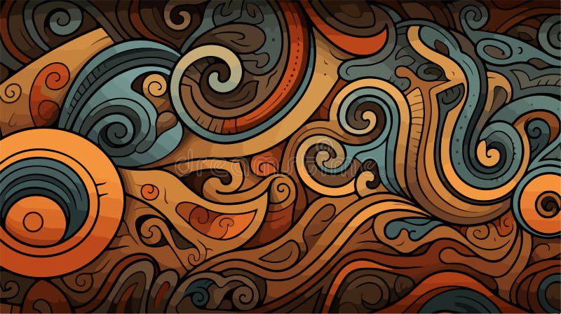 Abstract Beautiful Colored Vector Patterns. Seamless Pattern Background ...