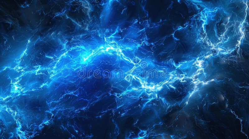 Abstract, Beautiful Electric Blue Background. Generative AI. Stock ...