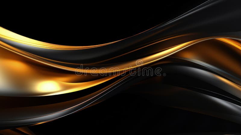 Abstract Beautiful Elegant Waves of Flame Dynamic Background Stock ...