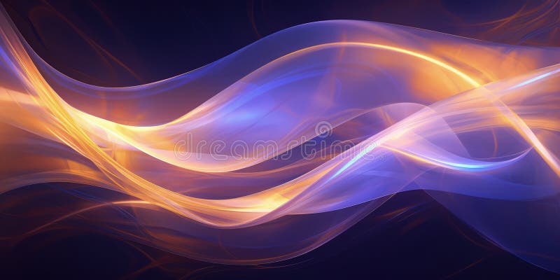 Abstract Beautiful Flame Dynamic Waves Background Stock Illustration ...