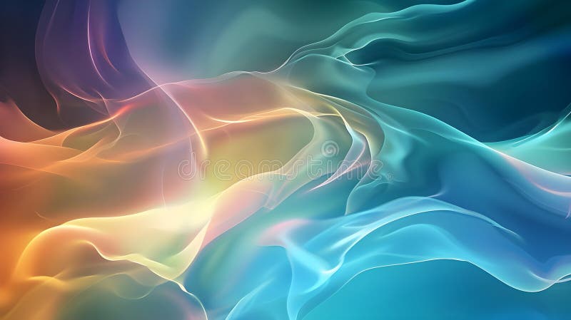 Abstract Beautiful Gradient Desktop Wallpaper Stock Illustration ...