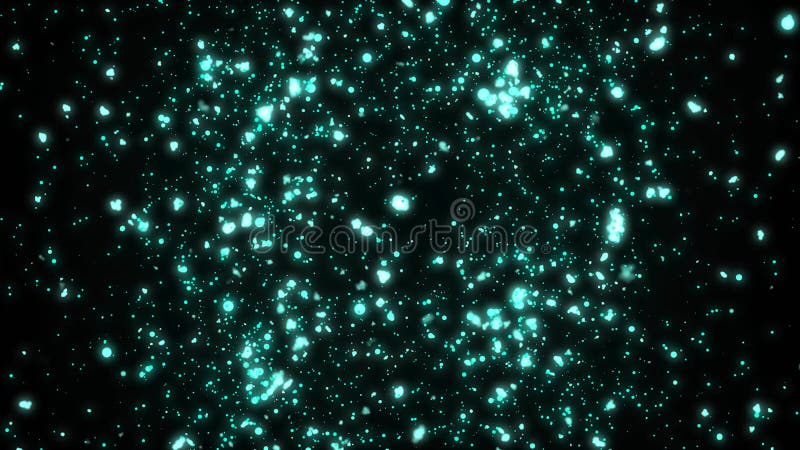 Abstract Beautiful Light Blue Shockwave Explosion Animation on a Black ...