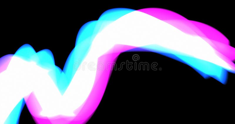 Abstract Beautiful Multi-colored Glowing Energy Magical Bright Magic ...
