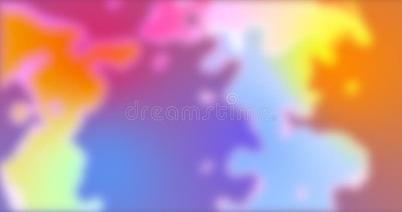 Abstract Beautiful Multicolored Blurred Colored Smoke Melted Iridescent ...
