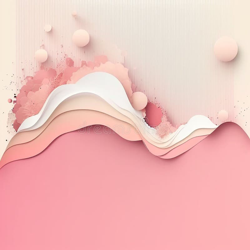 Abstract Beautiful Pink Pastel Background Stock Illustration ...