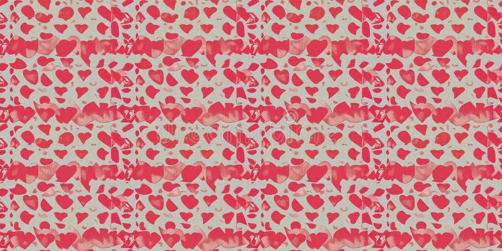Kiss Marks Lipstick Seamless Patterns Repeating Patterns Design Stock ...