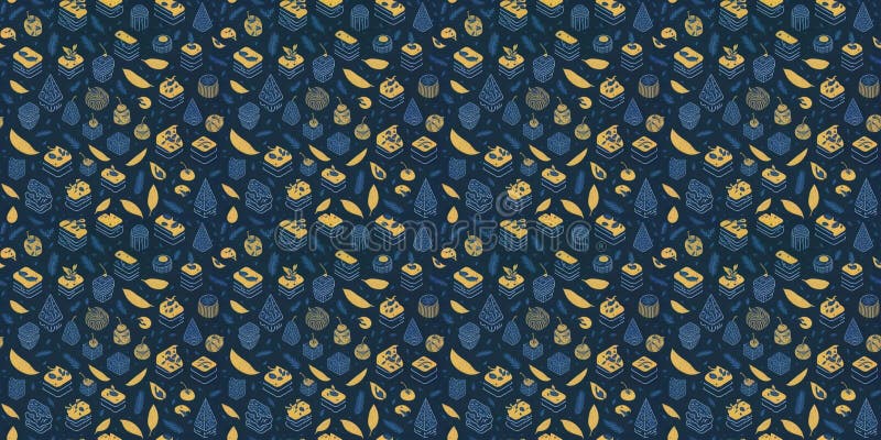 Seamless Patterns Food Repeating Patterns Design Fabric Art Flat ...