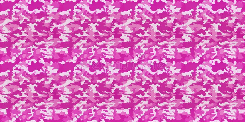 Pink Military Camouflage Seamless Pattern Background Stock Photo ...