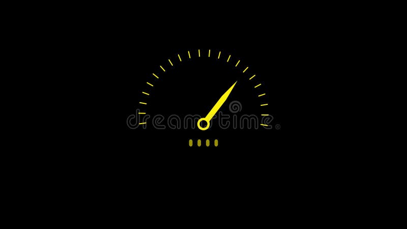 Abstract Beautiful Speed Meter Animation Blue Color, Meter Speed ...