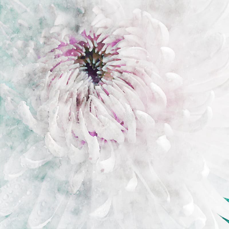 Abstract Beautiful Watercolor Rose Bouquet Stock Illustration ...