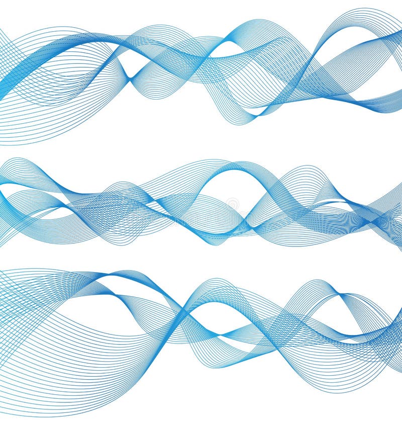 Abstract Beautiful Wave stock illustration. Illustration of backdrop ...