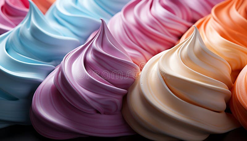 Abstract Beauty Fashion Backdrop Pattern Curve Paint Decoration Blue ...