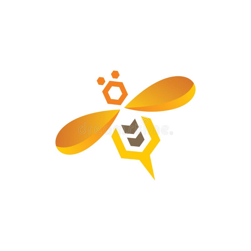 Abstract Bee Logo Stock Illustrations – 8,064 Abstract Bee Logo Stock ...