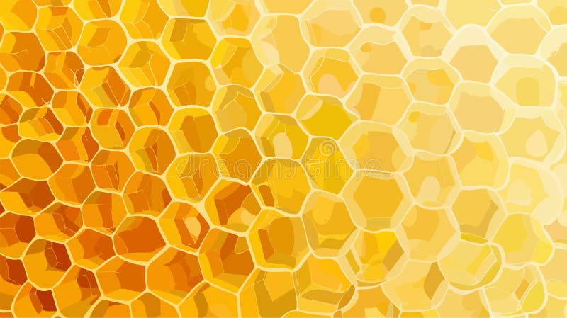 Abstract Beehive Flat Style Background for Professional Projects Stock ...