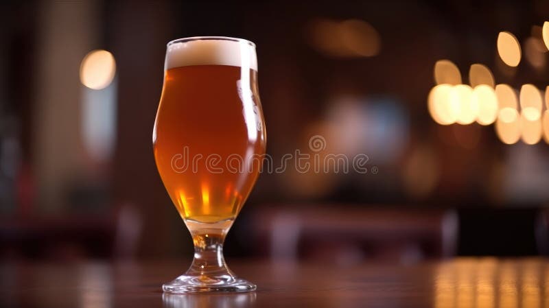 Abstract Beer Background. Illustration AI Generative Stock Illustration ...