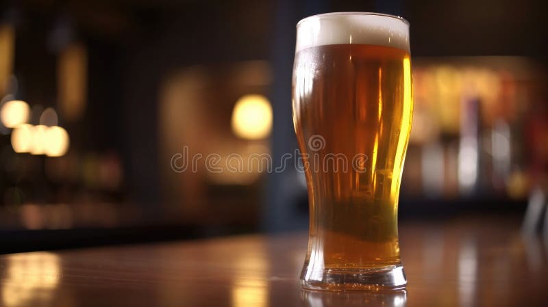 Abstract Beer Background. Illustration AI Generative Stock Illustration ...