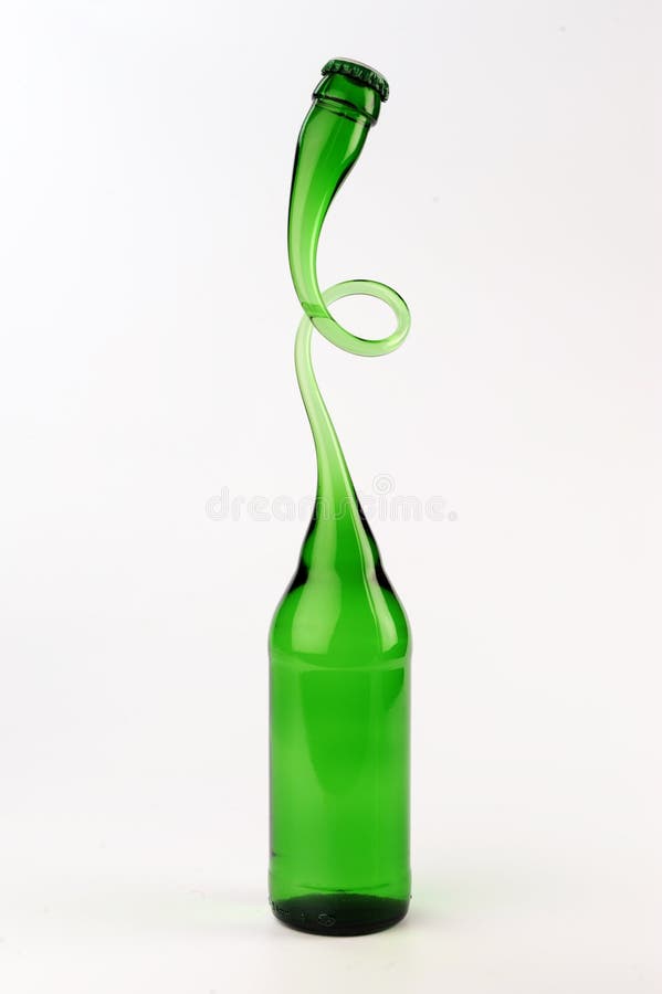 Abstract beer bottle stock image. Image of bright, light - 11565793