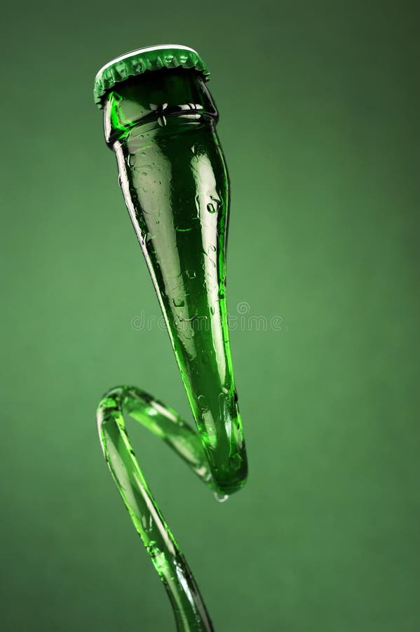 Abstract beer bottle stock photo. Image of glass, tumbler - 11565846