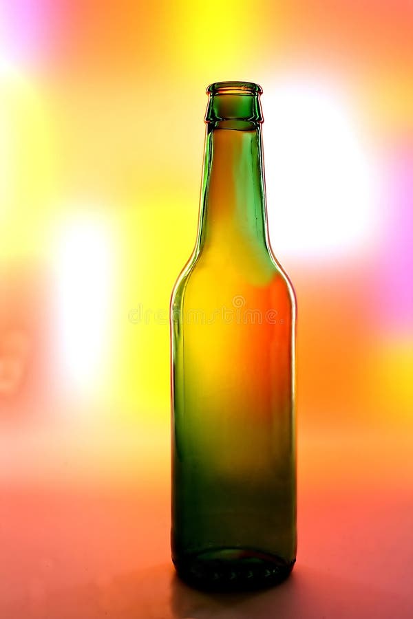 Abstract Beer Bottle Background Stock Image - Image of beverage ...