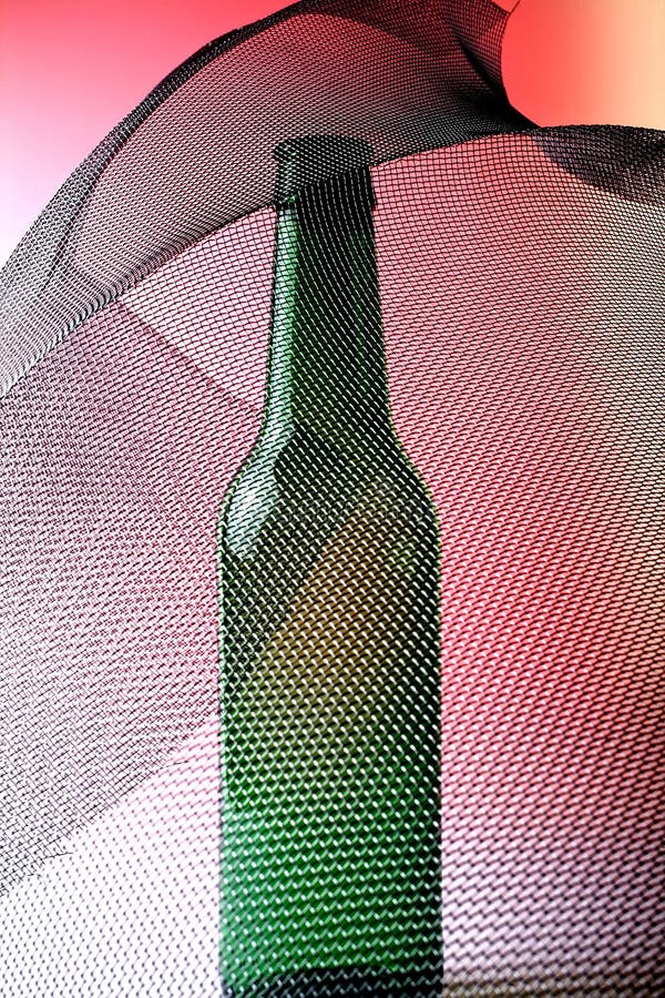 Abstract Beer Bottle Background Design Stock Image - Image of metal ...