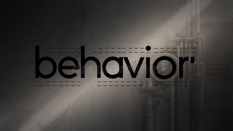 Abstract Behavior Concept, Dark Industrial High Quality Image Stock ...