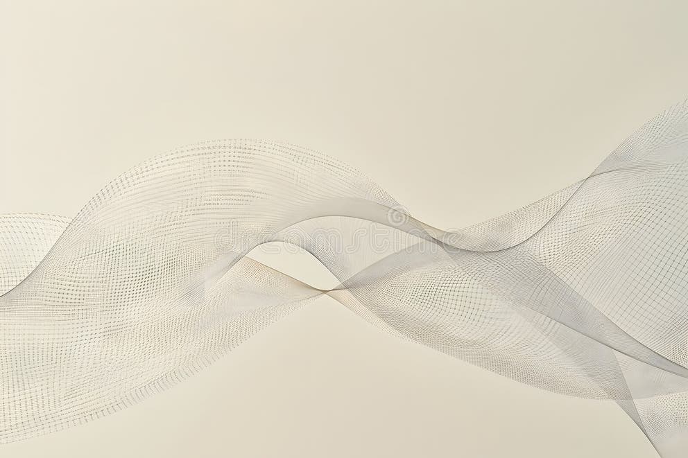 Abstract Beige Background with Mesh Pattern Stock Illustration ...