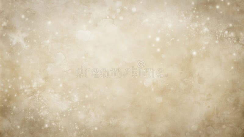 Abstract Beige Background with Sparkling Dust and Subtle Texture ...