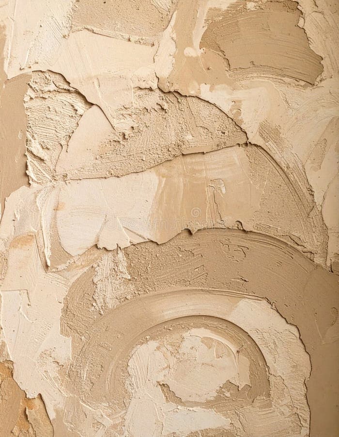 Abstract Beige Concrete Wall Texture Background with Rough Pattern ...