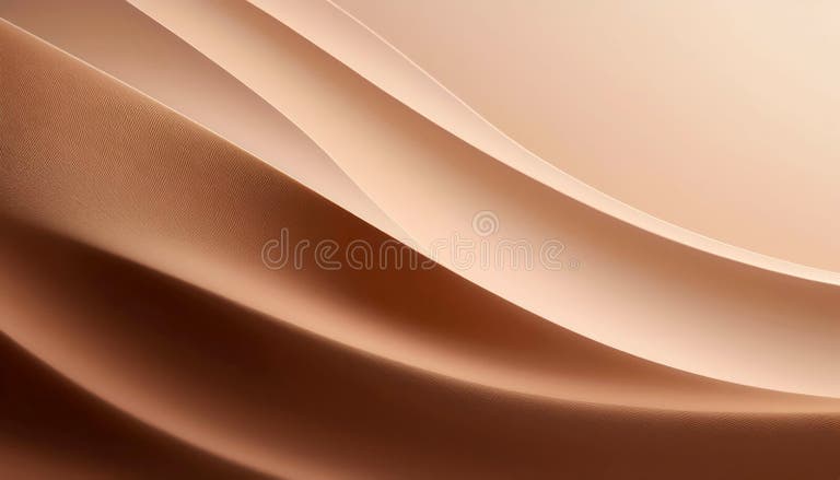 Abstract Beige Curves and Textures on Minimalist Gradient Background ...
