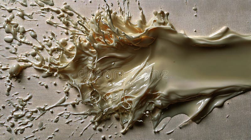 Abstract Beige Paint Splash Texture Stock Illustration - Illustration ...