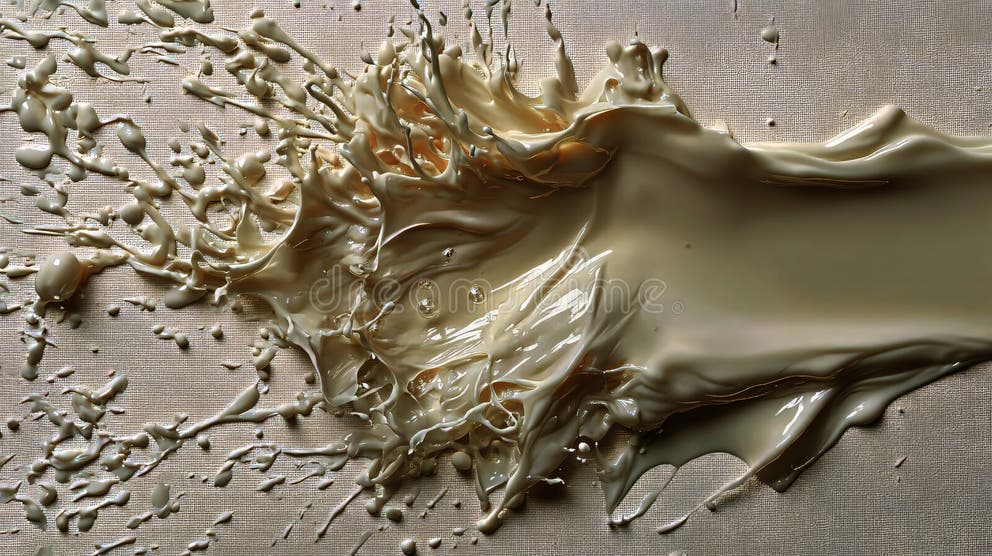 Abstract Beige Paint Splash Texture Stock Illustration - Illustration ...