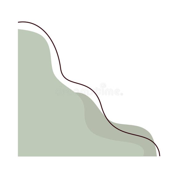 Abstract Beige Smooth Blob Shape Icon Stock Vector - Illustration of ...