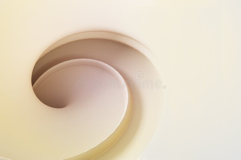Abstract Beige Swirl Background with Mock Up Place. Design and ...