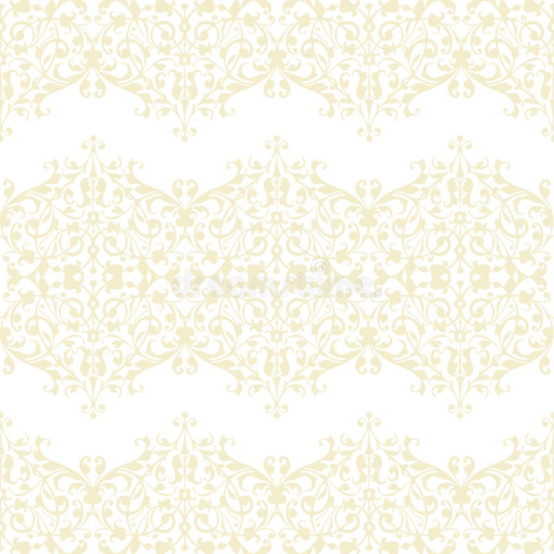 Abstract Beige Swirls Seamless Pattern Vector Stock Vector ...