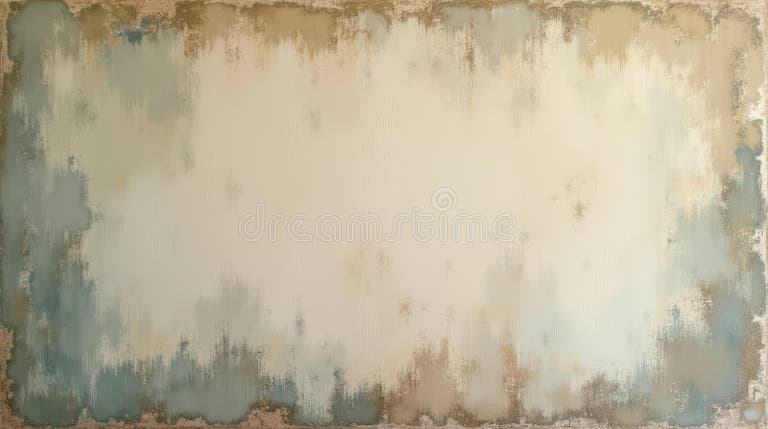 Abstract Beige and Teal Textured Background with Distressed Edges for ...